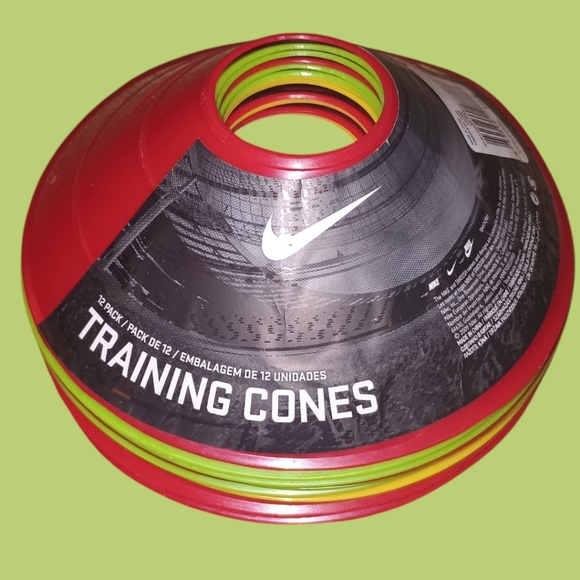 Nike | Other | Nike Training Cones 2pk Red Green Yellow Like New 3 ...